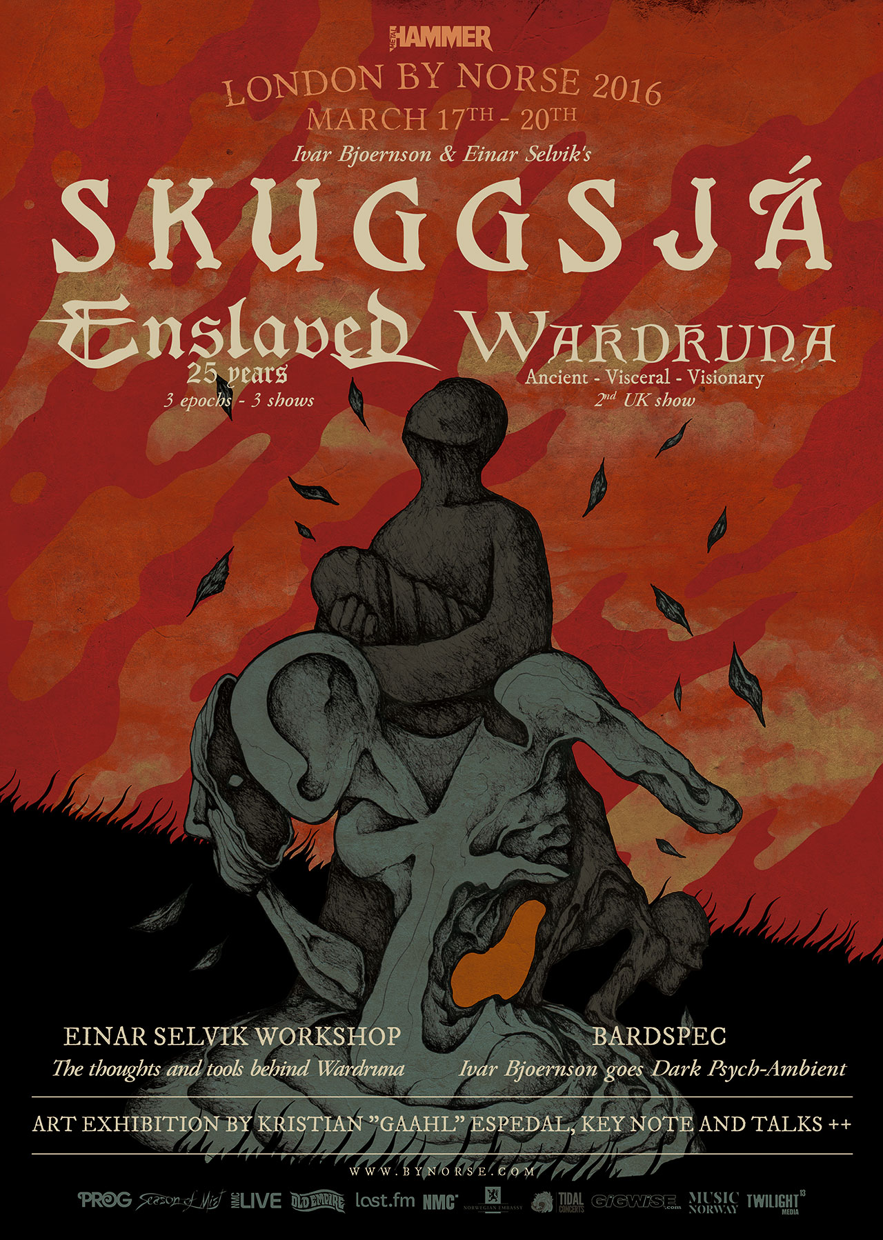 Enslaved bestaat 25 jaar en dat mag gevierd worden. – Counter Culture